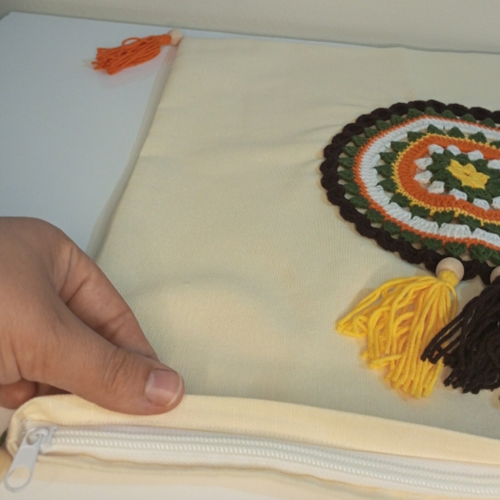 Our Handmade Motif Runner Cushion Set is a Nice Option for Mother's Day ...