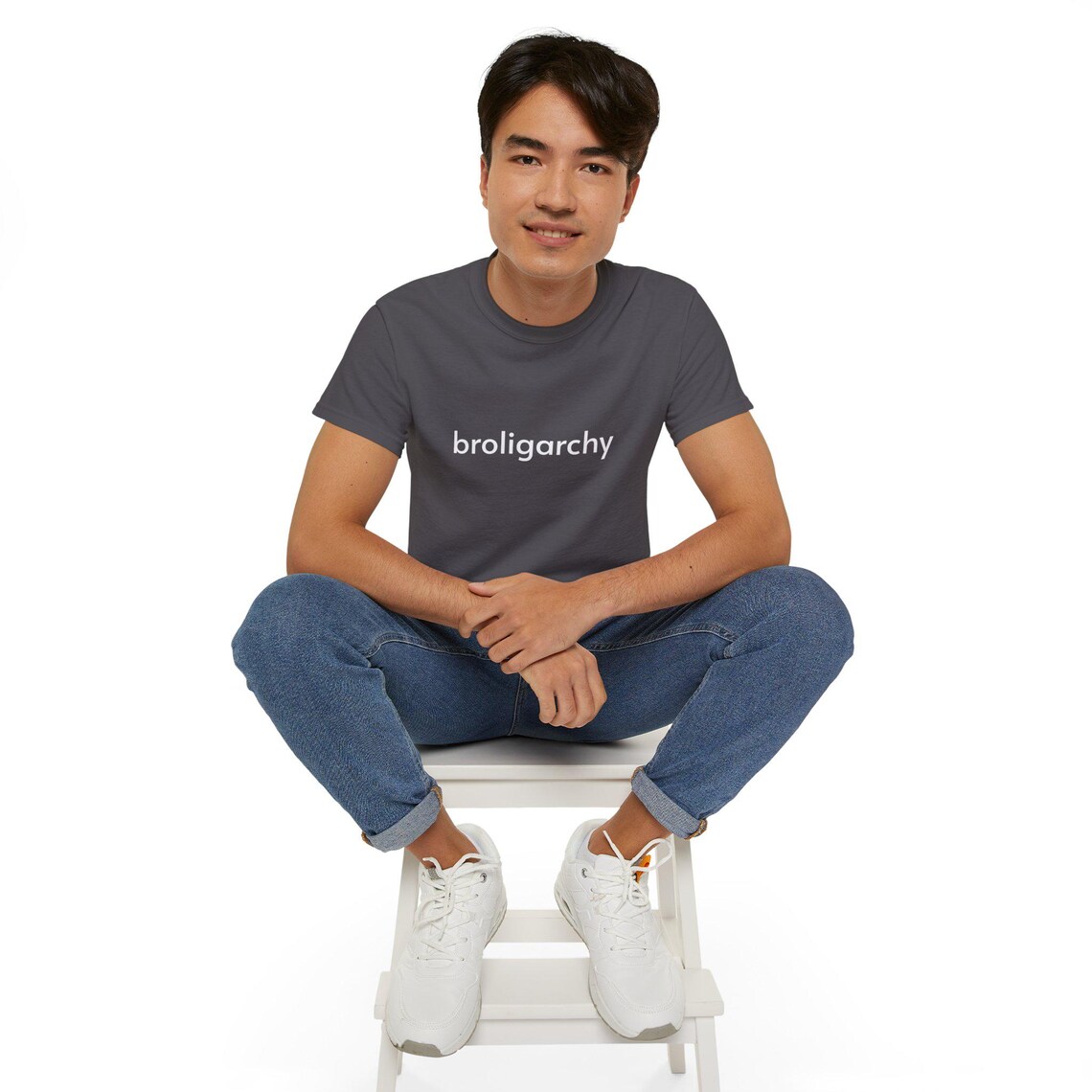 Broligarchy - Minimalist Single Word T-shirt - Etsy