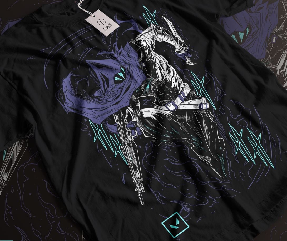 Omen Valorant Inspired Tee, Unisex Shirt, Valorant T-shirt, Computer ...