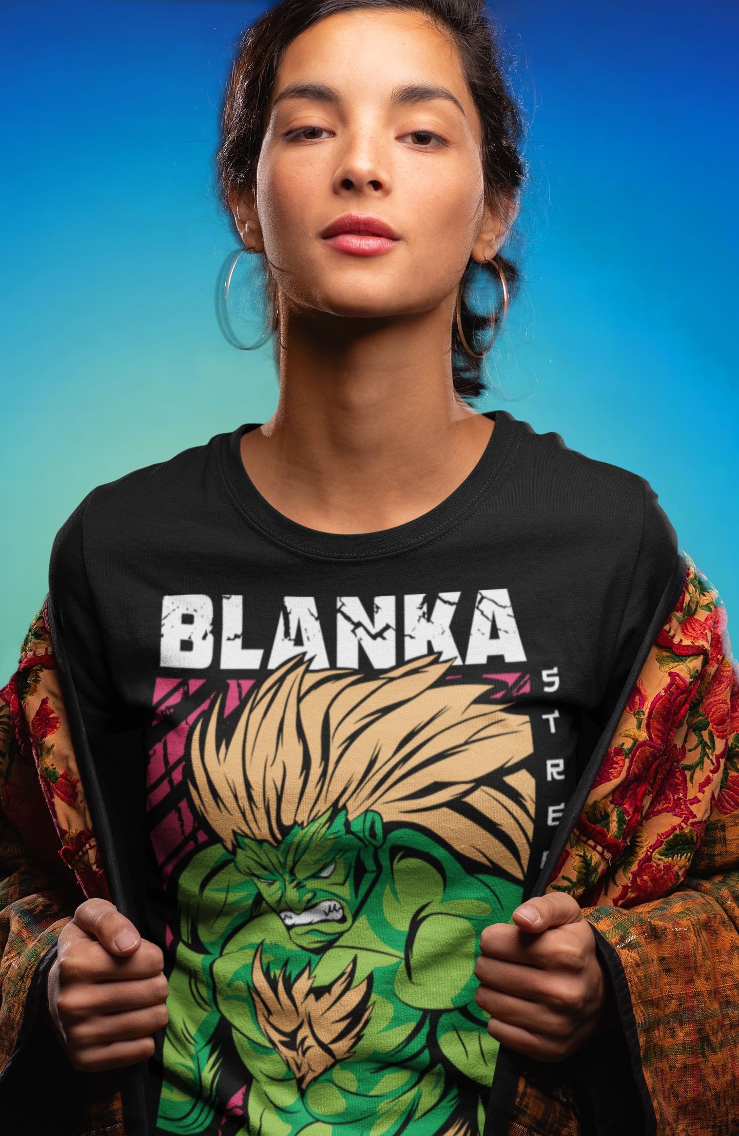 Blanka Champ SF2 the World Warrior Premium Unisex T-shirt. - Etsy