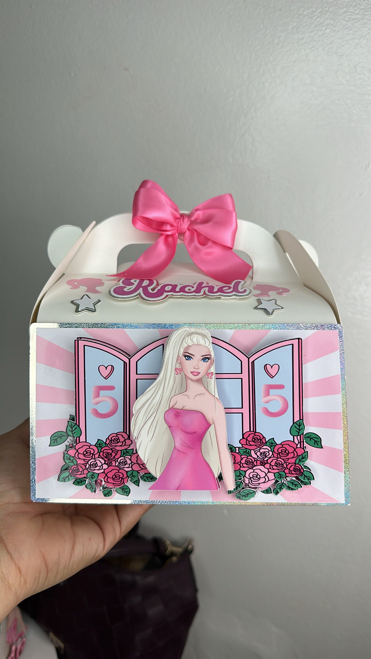 Barbie favor Boxes treats Boxes - Etsy