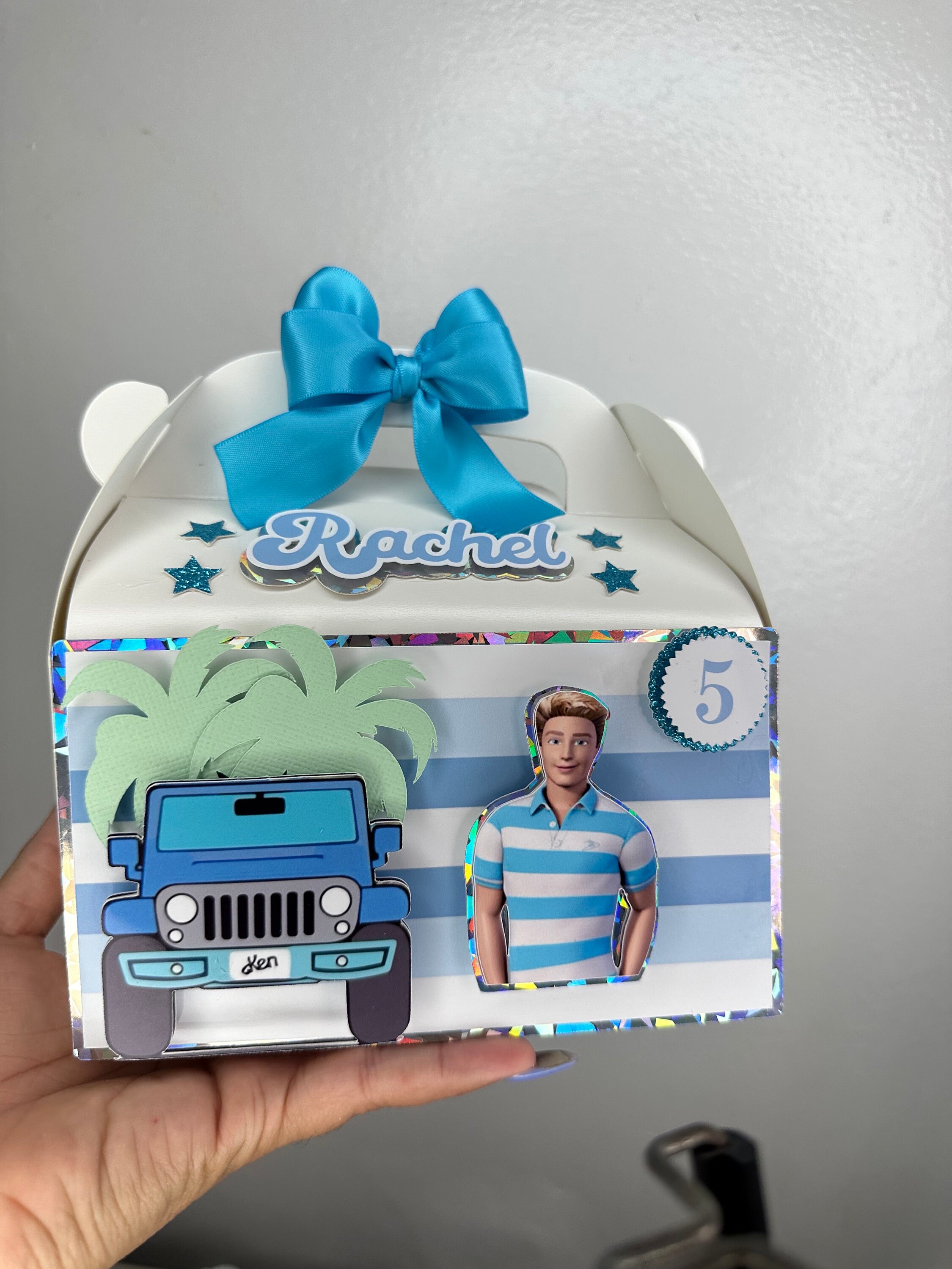 Barbie favor Boxes treats Boxes - Etsy