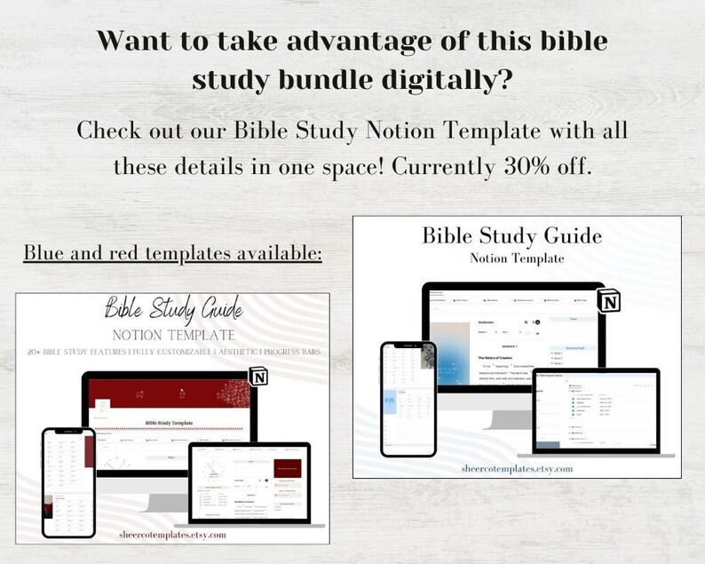 16 Page Bible Study Bundle With SOAP Method and Journal Pages - Etsy