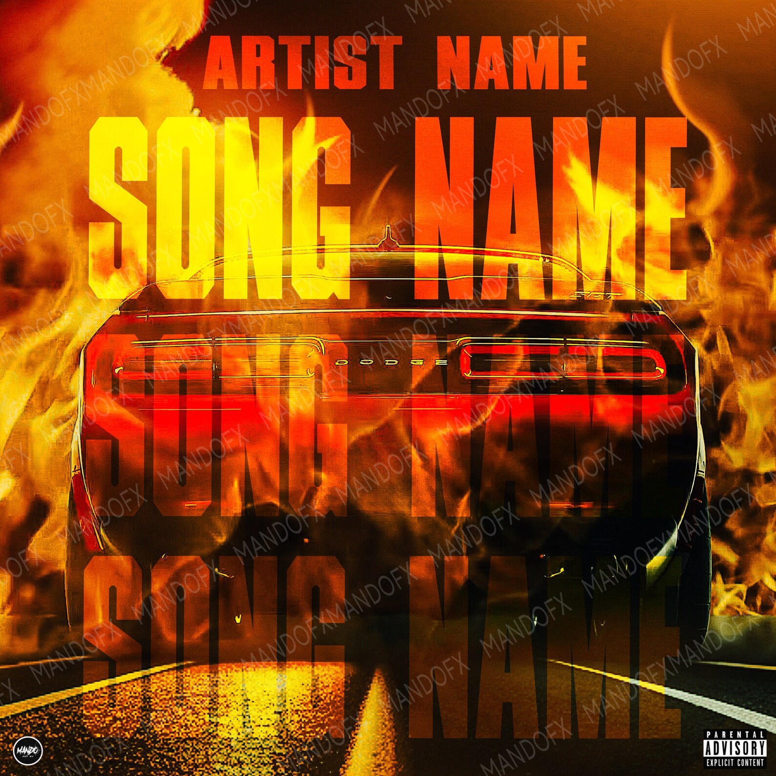 Premade Cover Art editable Text, Album Cover Art, Song Cover, Music ...