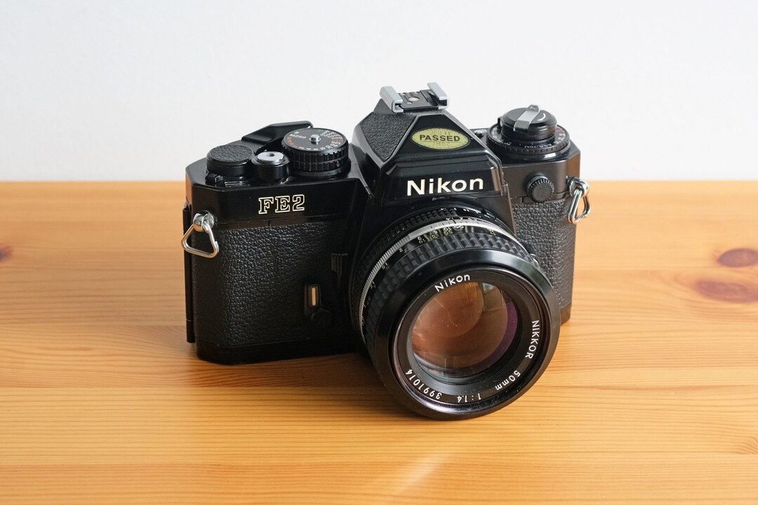 Nikon FE2 Film Camera & 50mm F/1.4 AI Lens - Etsy