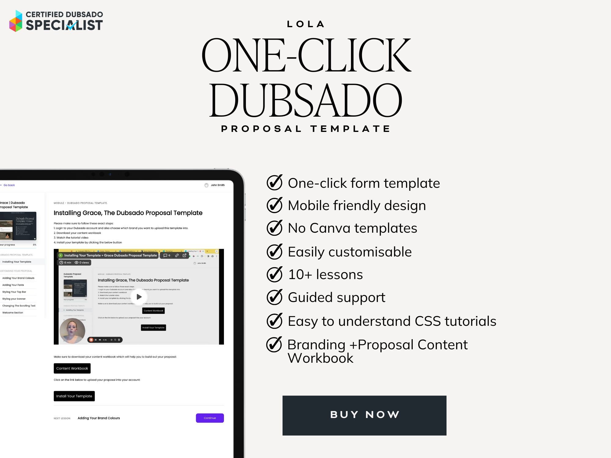 Lola Dubsado Proposal Template | Dubsado Forms | Dubsado Proposal ...