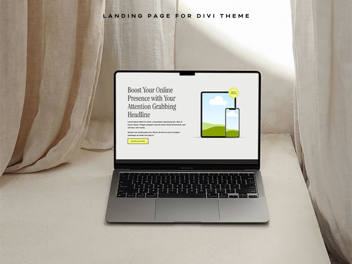 Divi Opt-in Page | Lead Magnet Page Template for Divi Theme & Wordpress ...