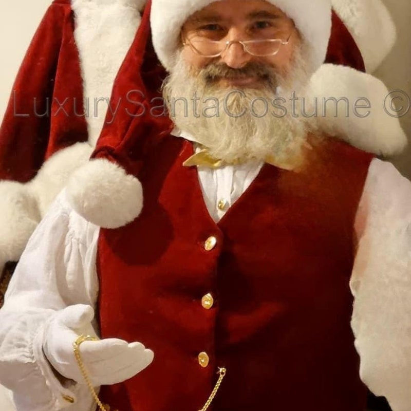 Santa Costume Details - Etsy UK
