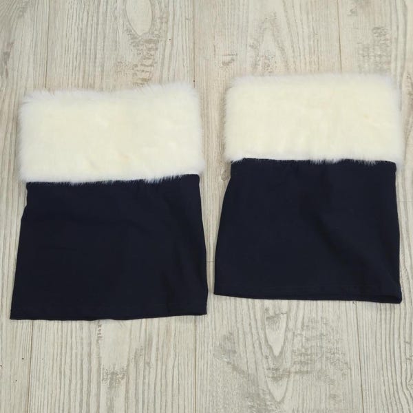 Santa Boot Cuffs - Etsy