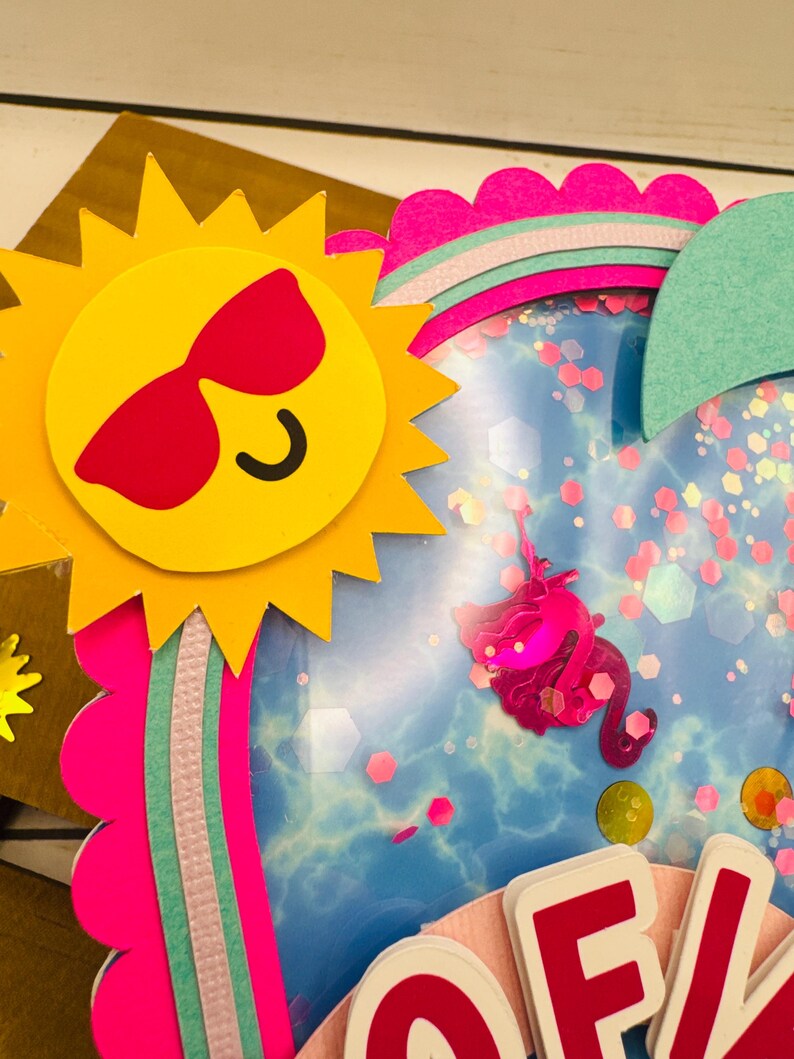 Pool Party Cake Topper: Splish Splash Summer Birthday Decoration - Etsy