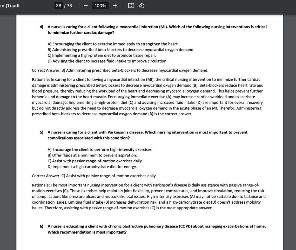 Nextgen NCLEX Questions | Nursing School | 140+ Questions With ...