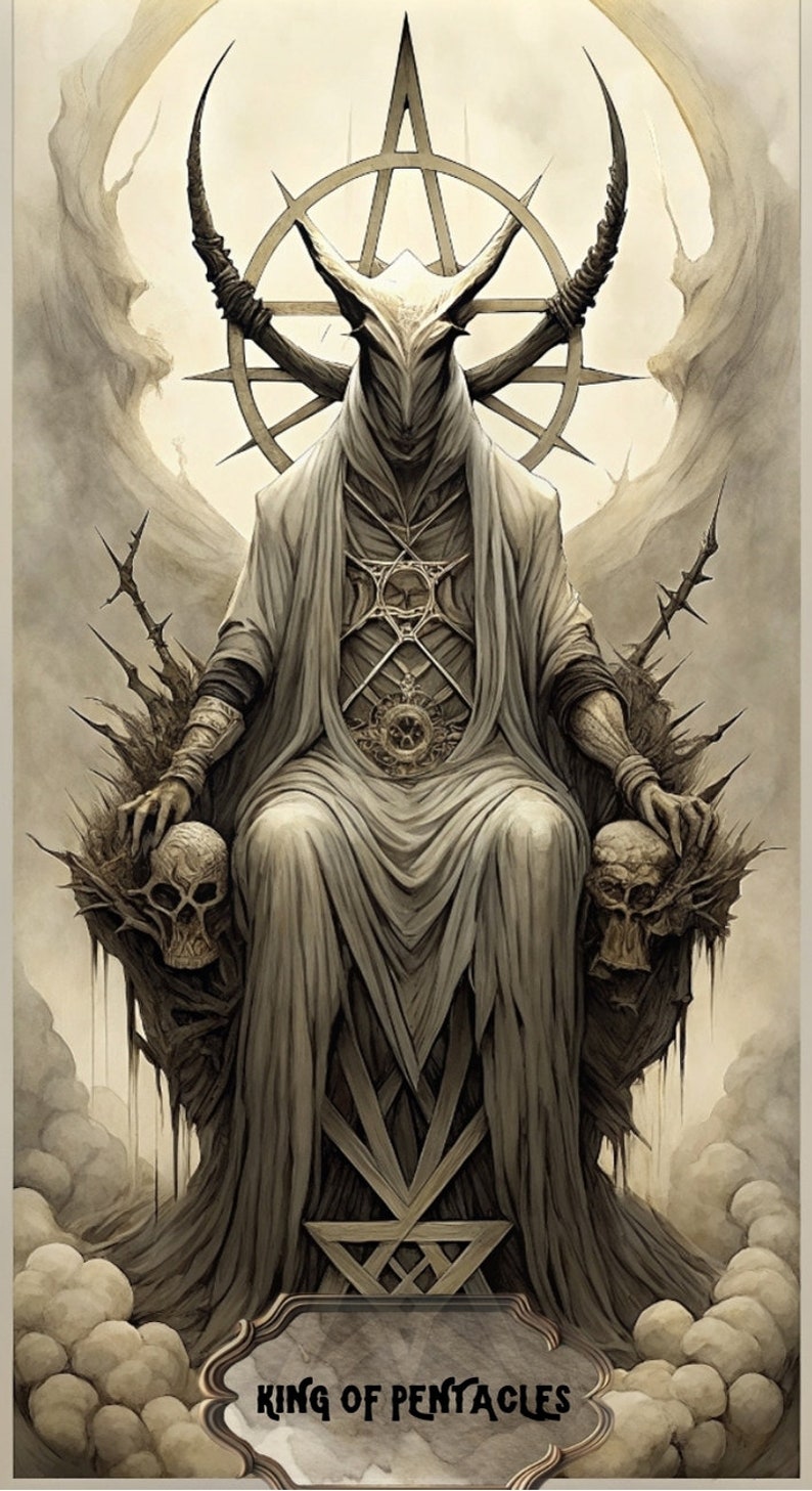 Digital Tarot Deck Card , Printable Complete Tarot With 78 Cards ...