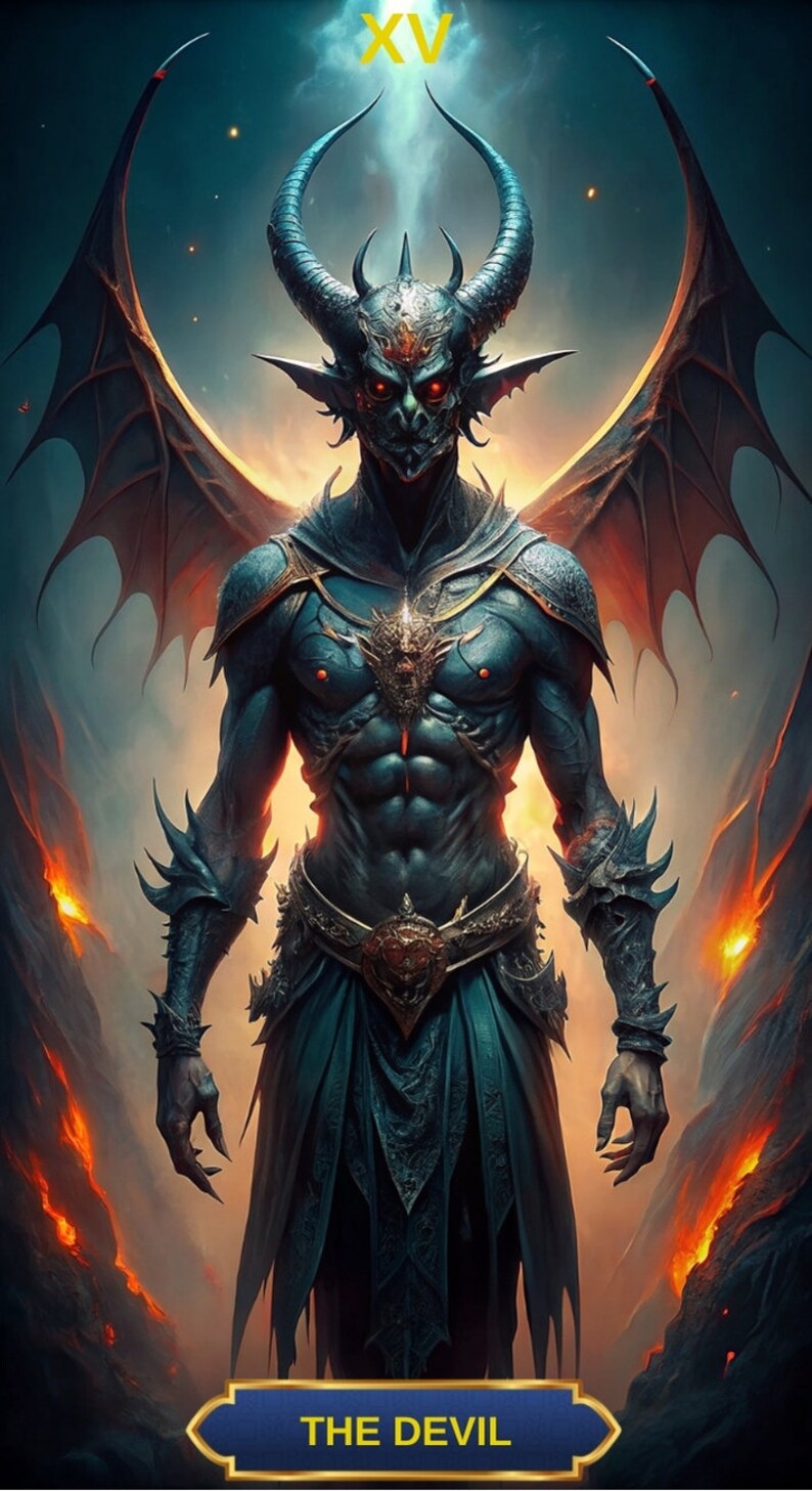 Printable Tarot Card , Complete Tarot With 78 Cards , Angel's Wing ...