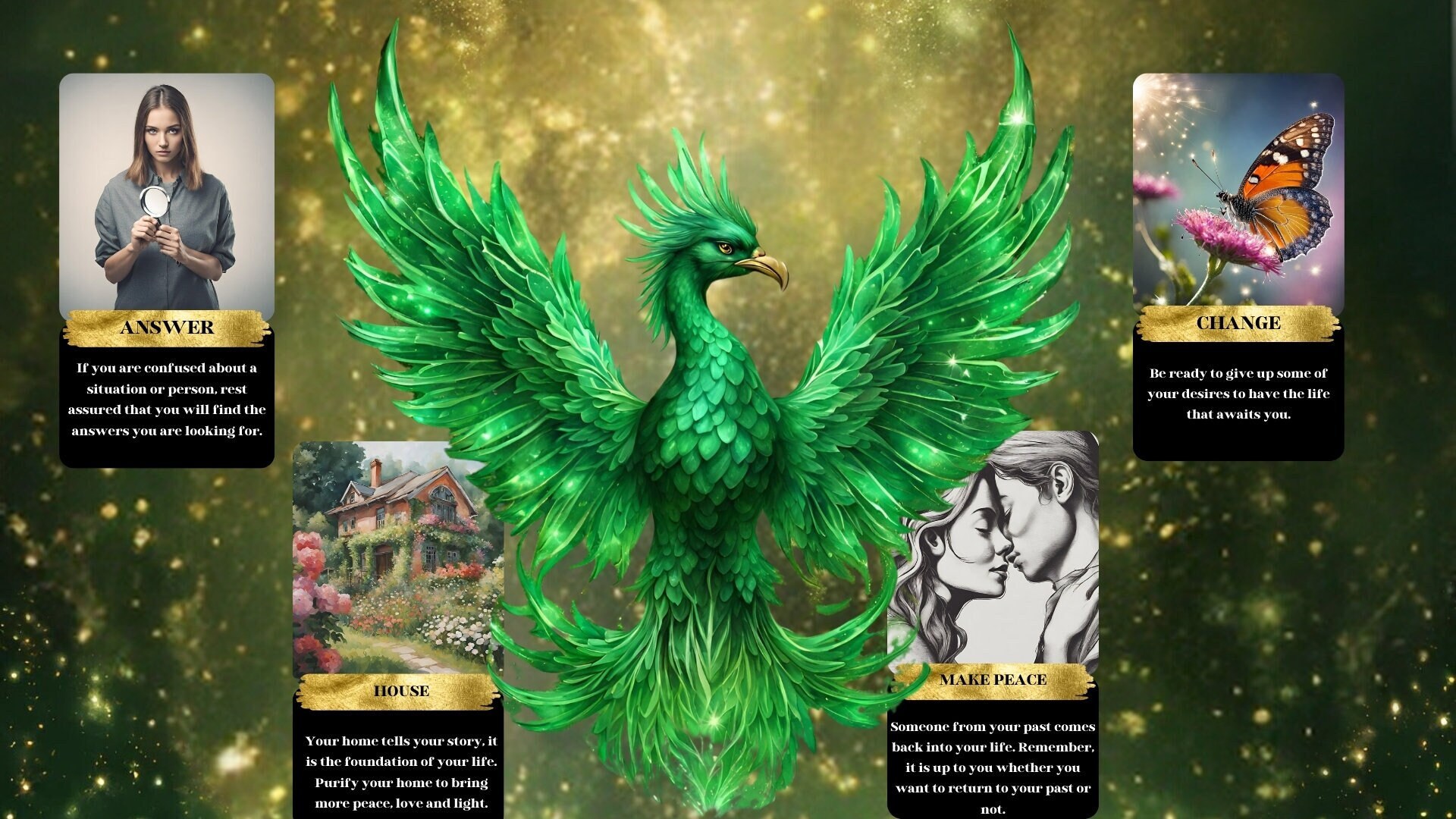 Digital Tarot Card Deck , Magical Universe Tarot Deck , 50 High ...