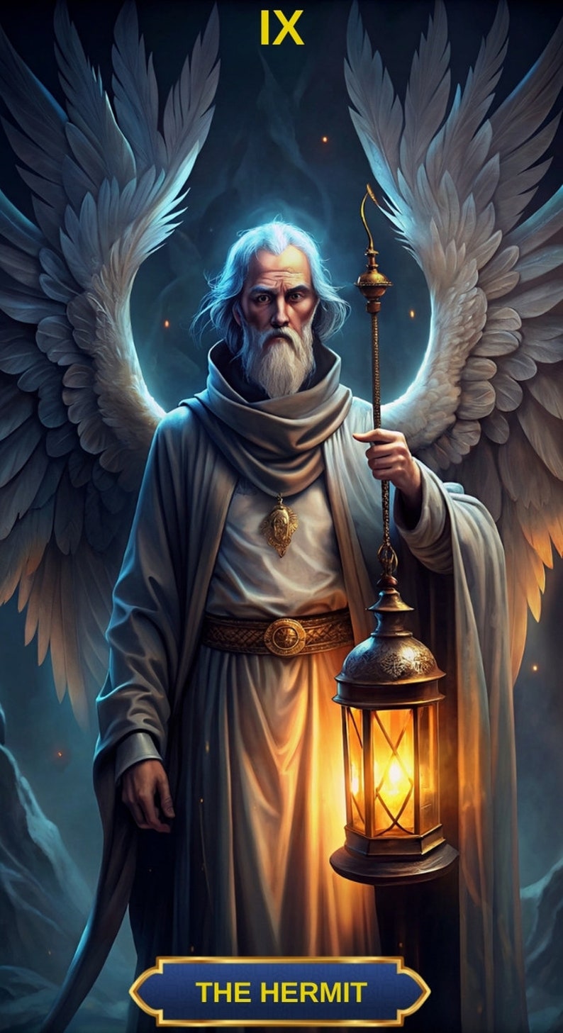 Printable Tarot Card , Complete Tarot With 78 Cards , Angel's Wing ...