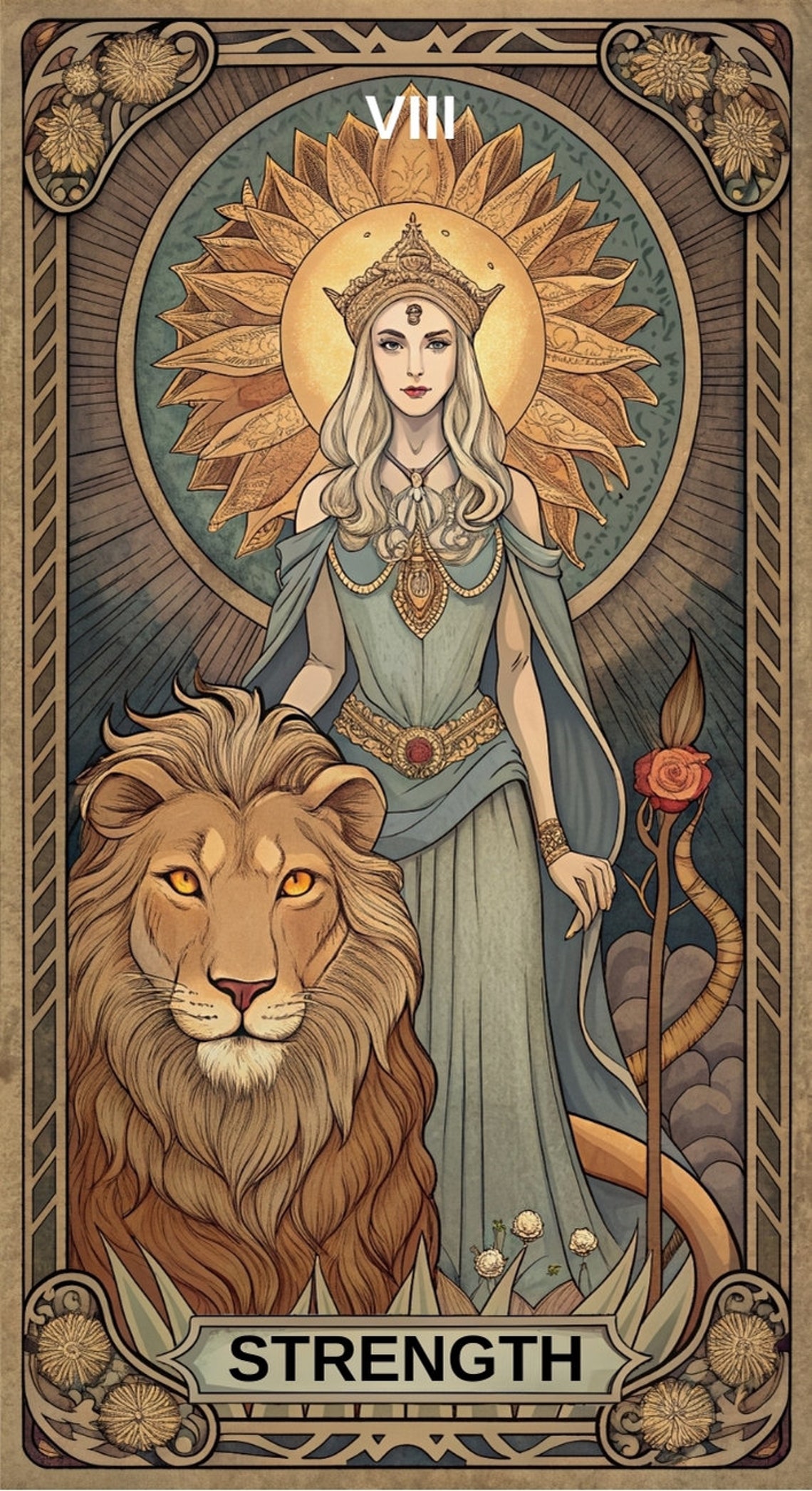 Digital Tarot Deck Card , Complete Tarot With 78 Cards , Printable ...