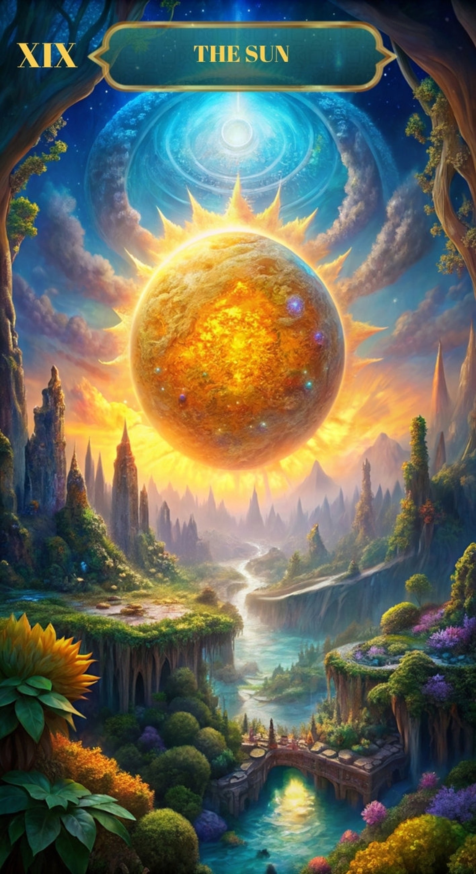 Digital Tarot Deck Card , Complete Tarot With 78 Cards , Printable ...