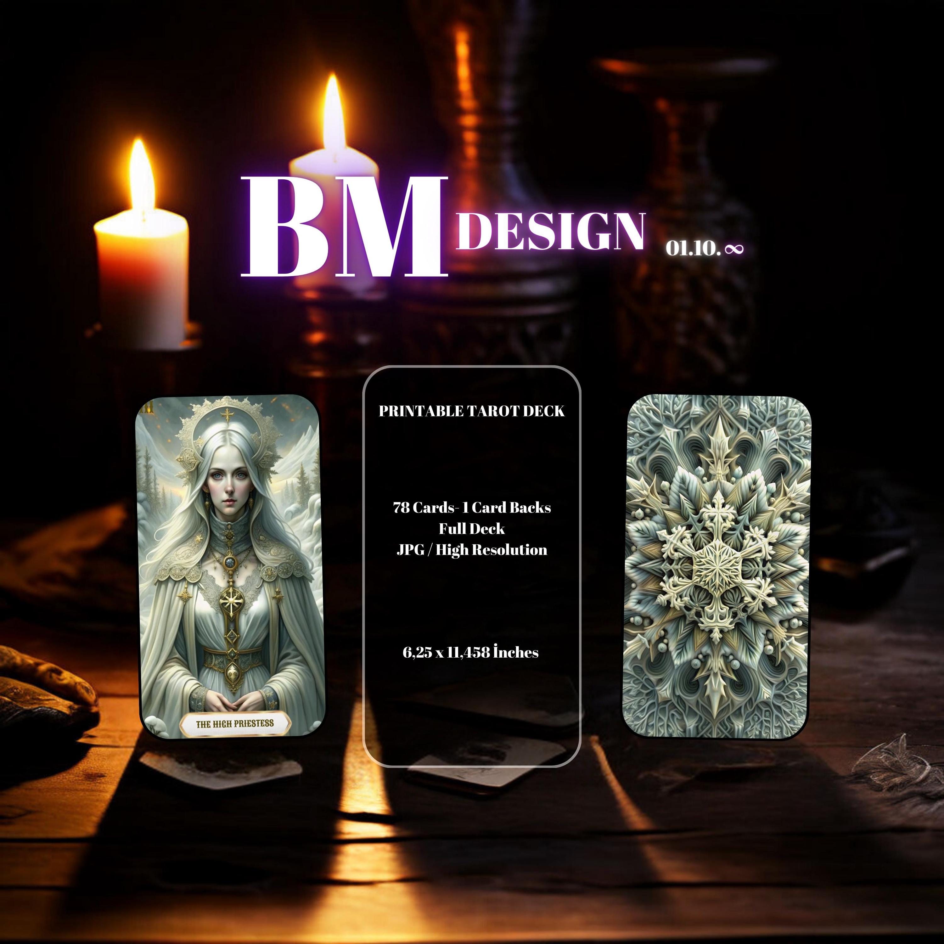 Digital Tarot Deck Card , Complete Tarot With 78 Cards ,winter is ...