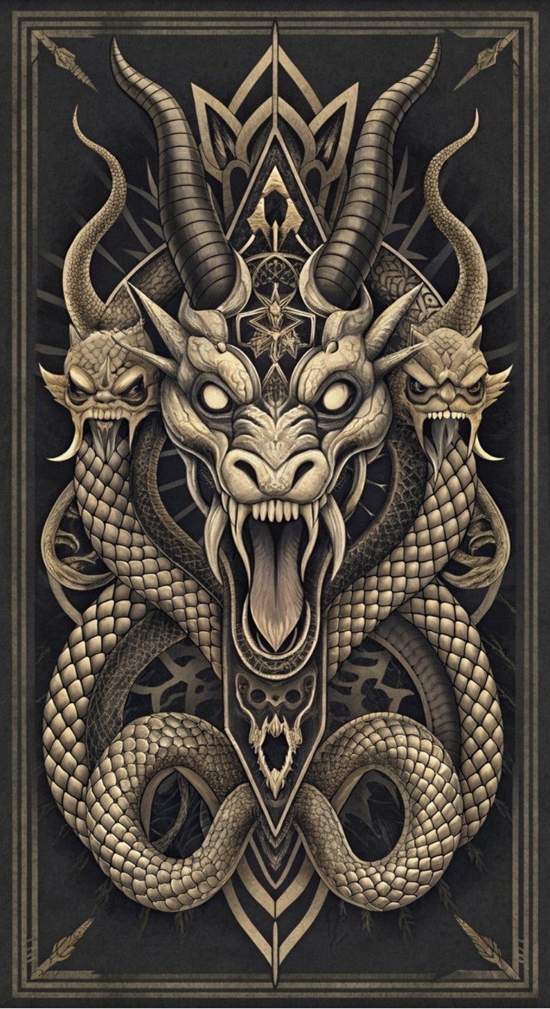 Digital Tarot Deck Card , Printable Complete Tarot With 78 Cards ...