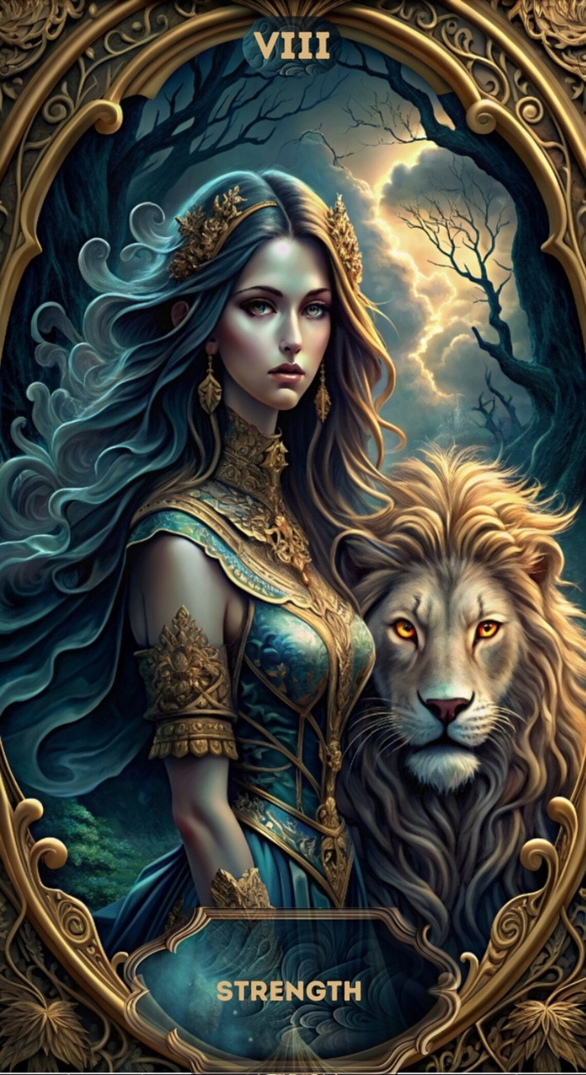 Digital Tarot Deck Card , Complete Tarot With 78 Cards , Printable ...