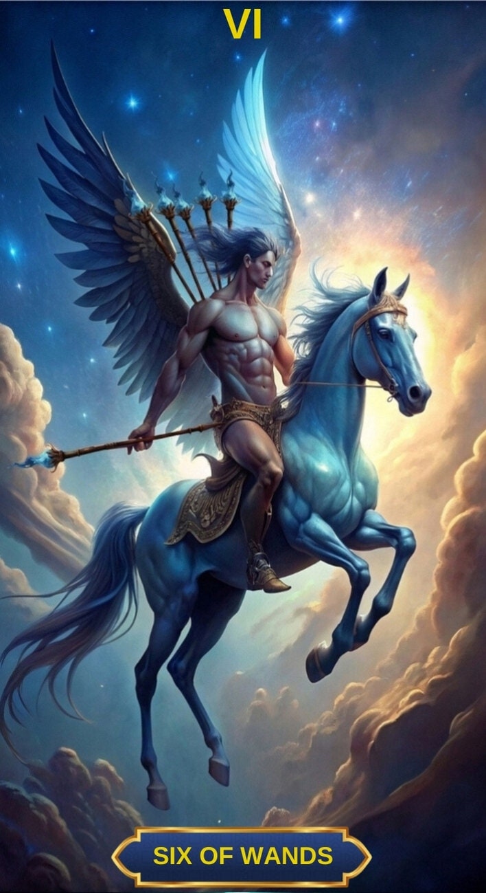 Printable Tarot Card , Complete Tarot With 78 Cards , Angel's Wing ...