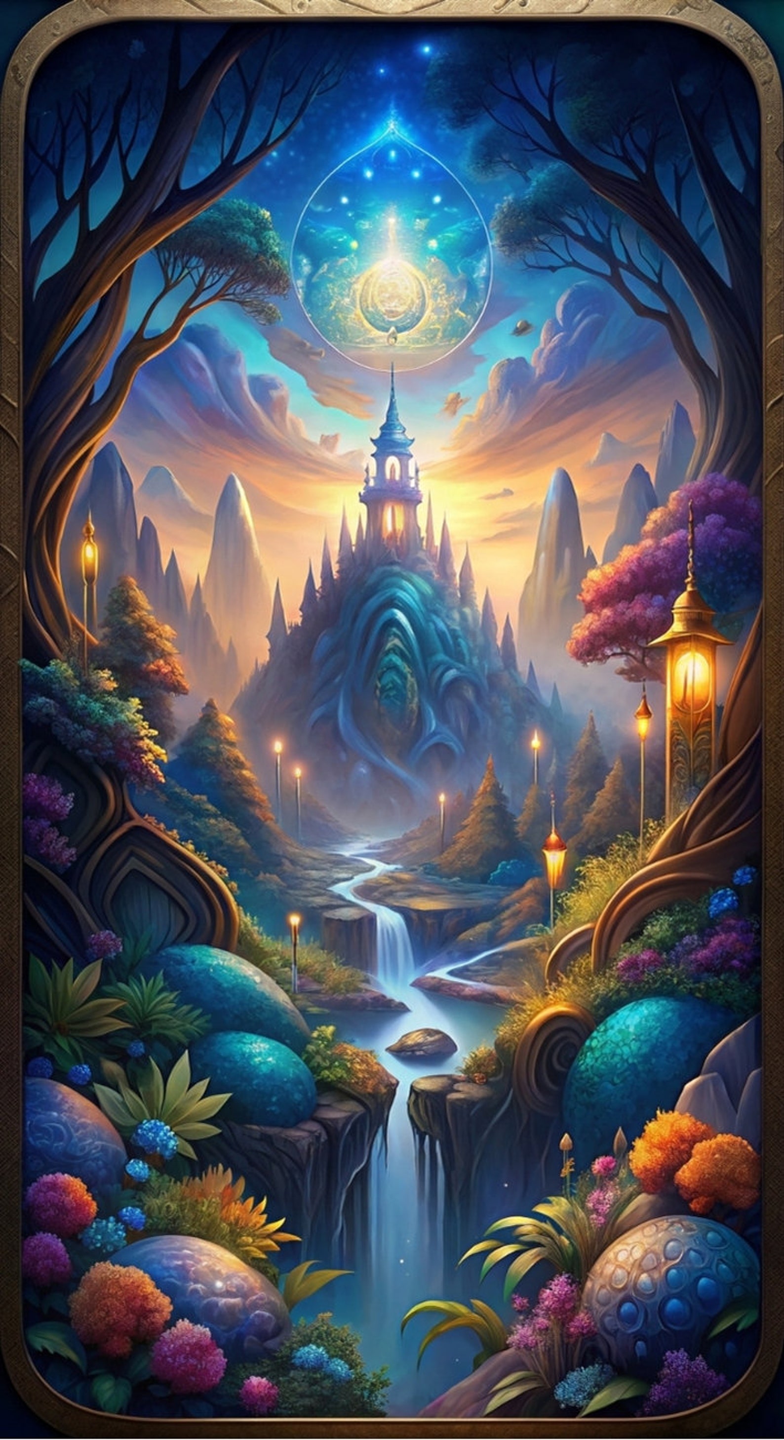 Digital Tarot Deck Card , Complete Tarot With 78 Cards , Printable ...