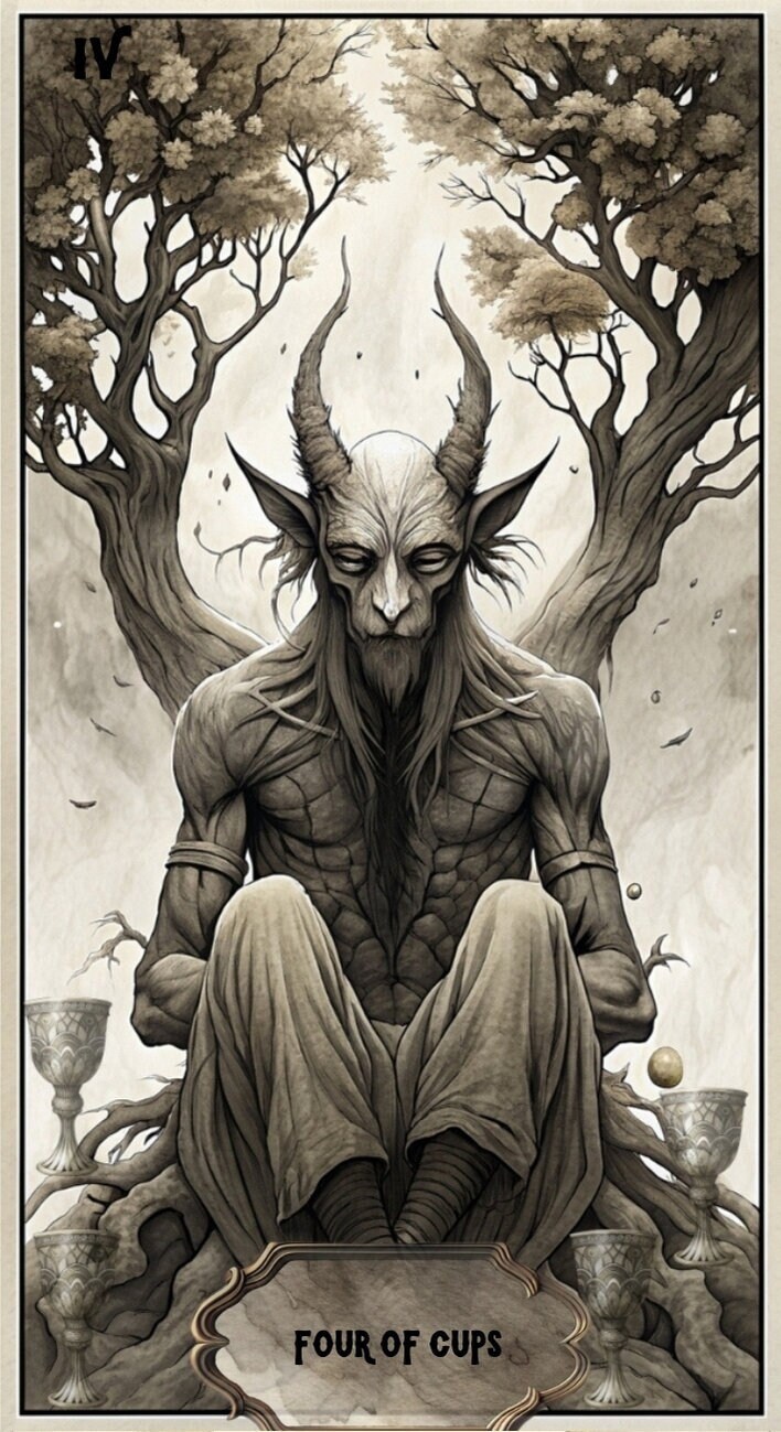 Digital Tarot Deck Card , Printable Complete Tarot With 78 Cards ...