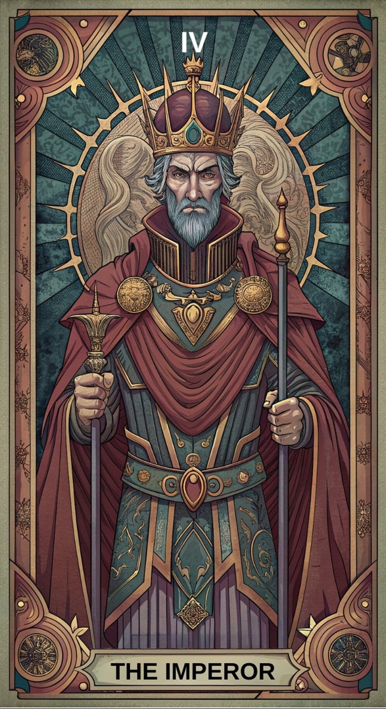 Digital Tarot Deck Card , Complete Tarot With 78 Cards , Printable ...