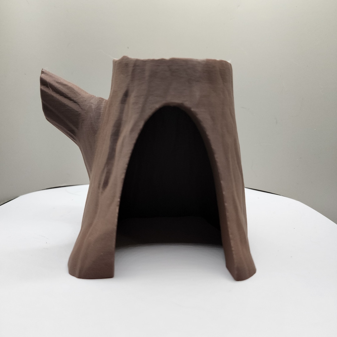 3D Printed Stump Hide With Branch - Etsy