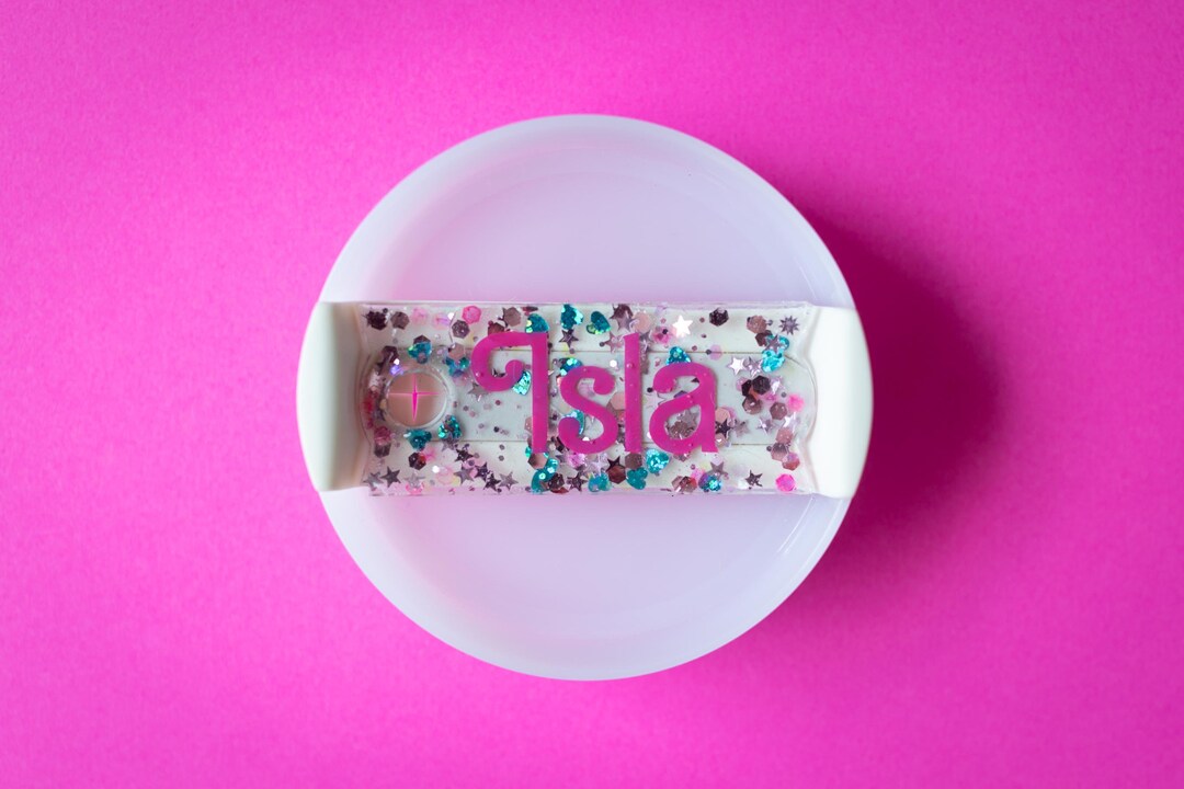 Custom Barbie Stanley Topper Nameplate - Etsy