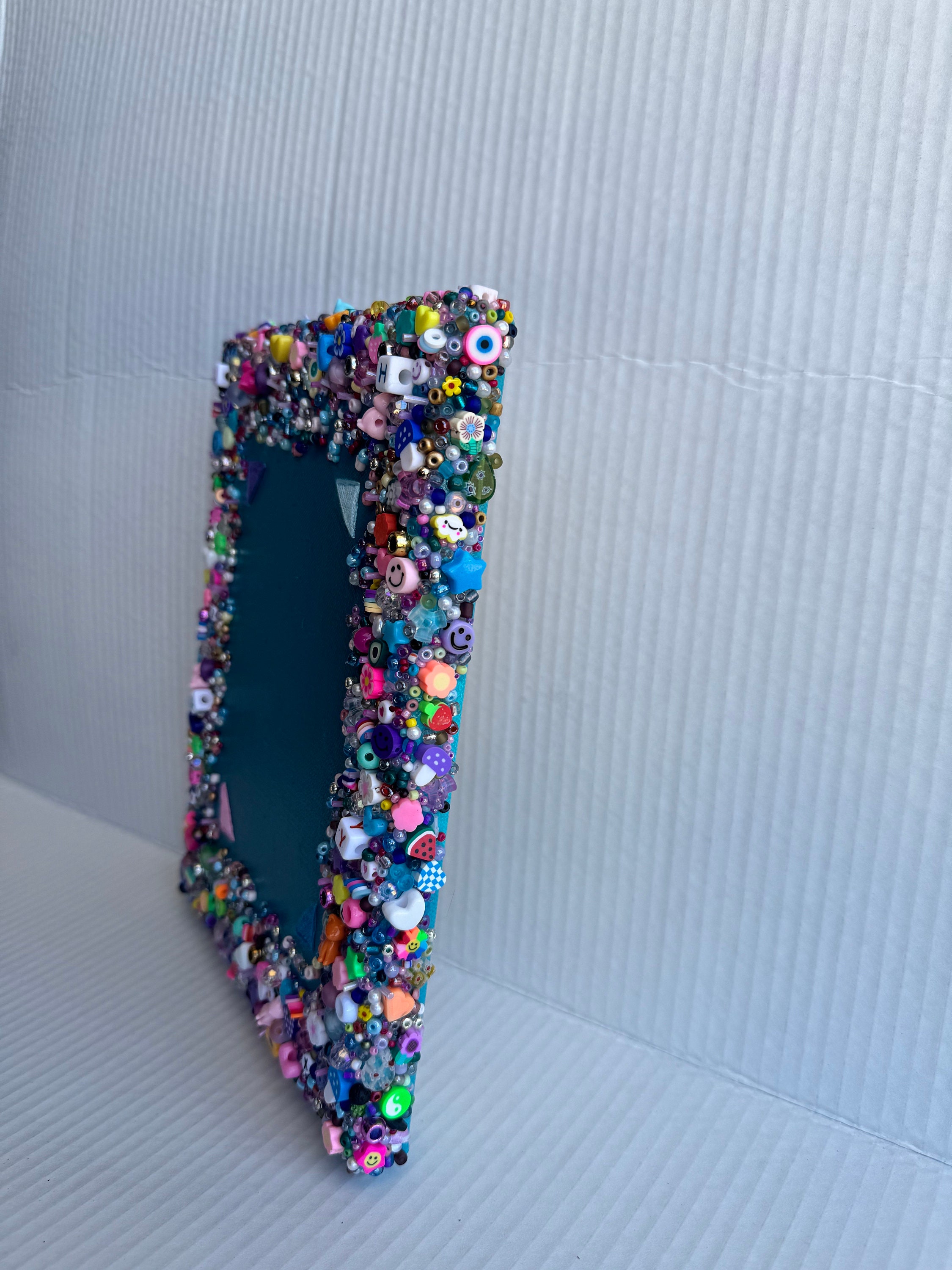 Colorful Bead Picture Frame - Etsy