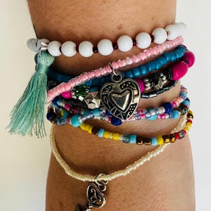Assorted Beaded Bracelets - Etsy