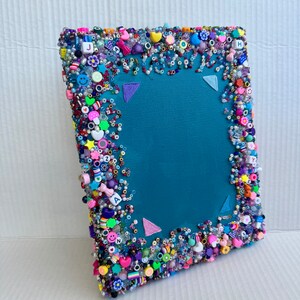 Colorful Bead Picture Frame - Etsy