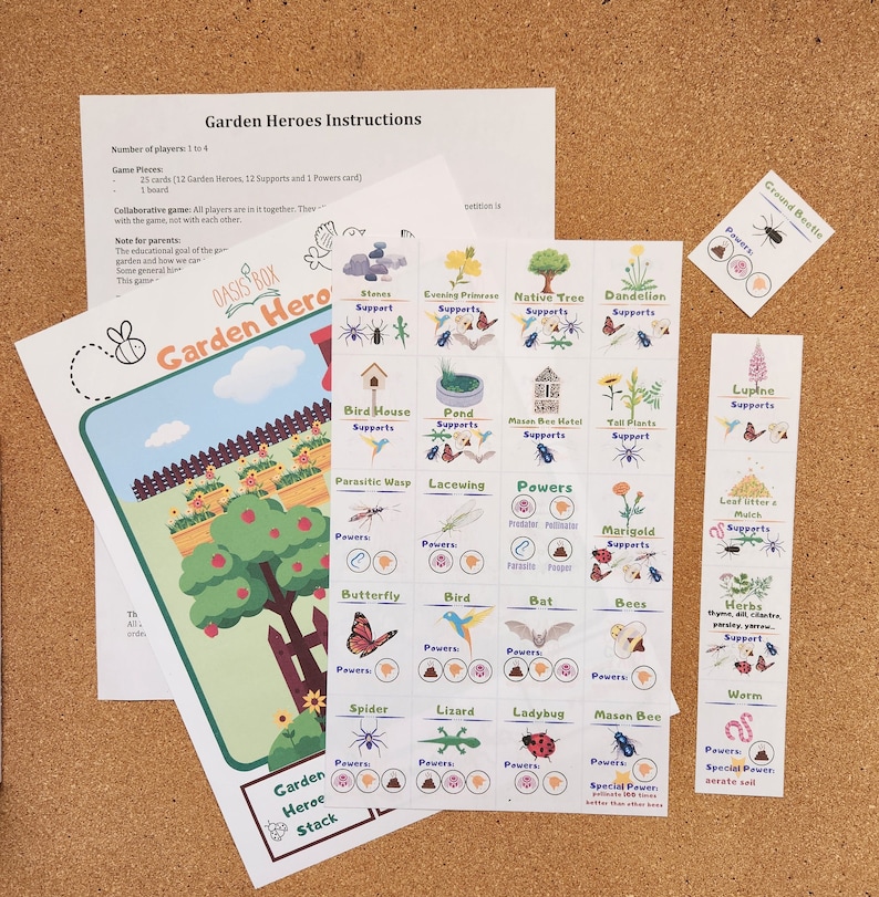 Ecologies Board Game Educational Board Games Earth Board Game - Etsy