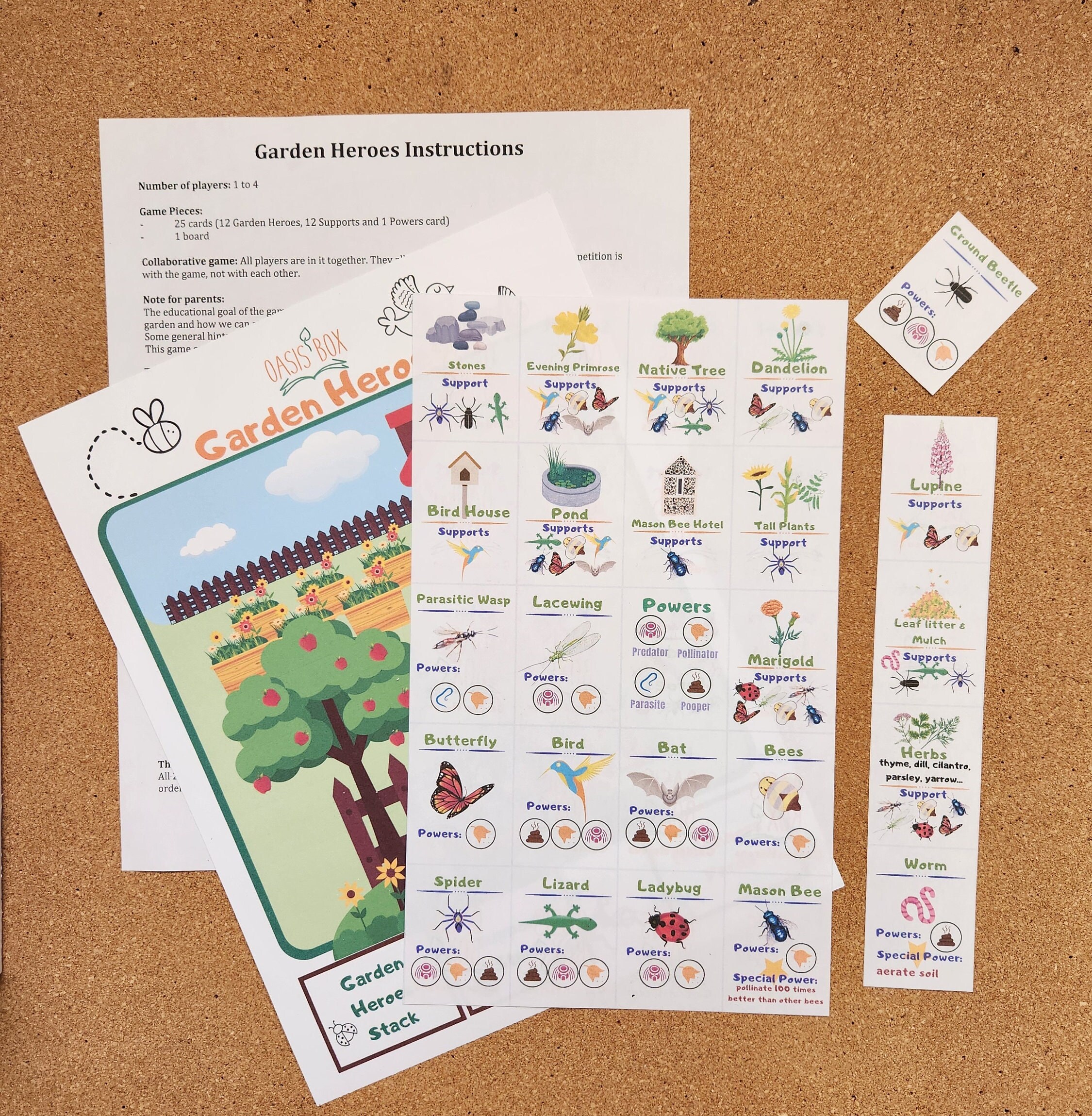 Ecologies Board Game Educational Board Games Earth Board Game - Etsy