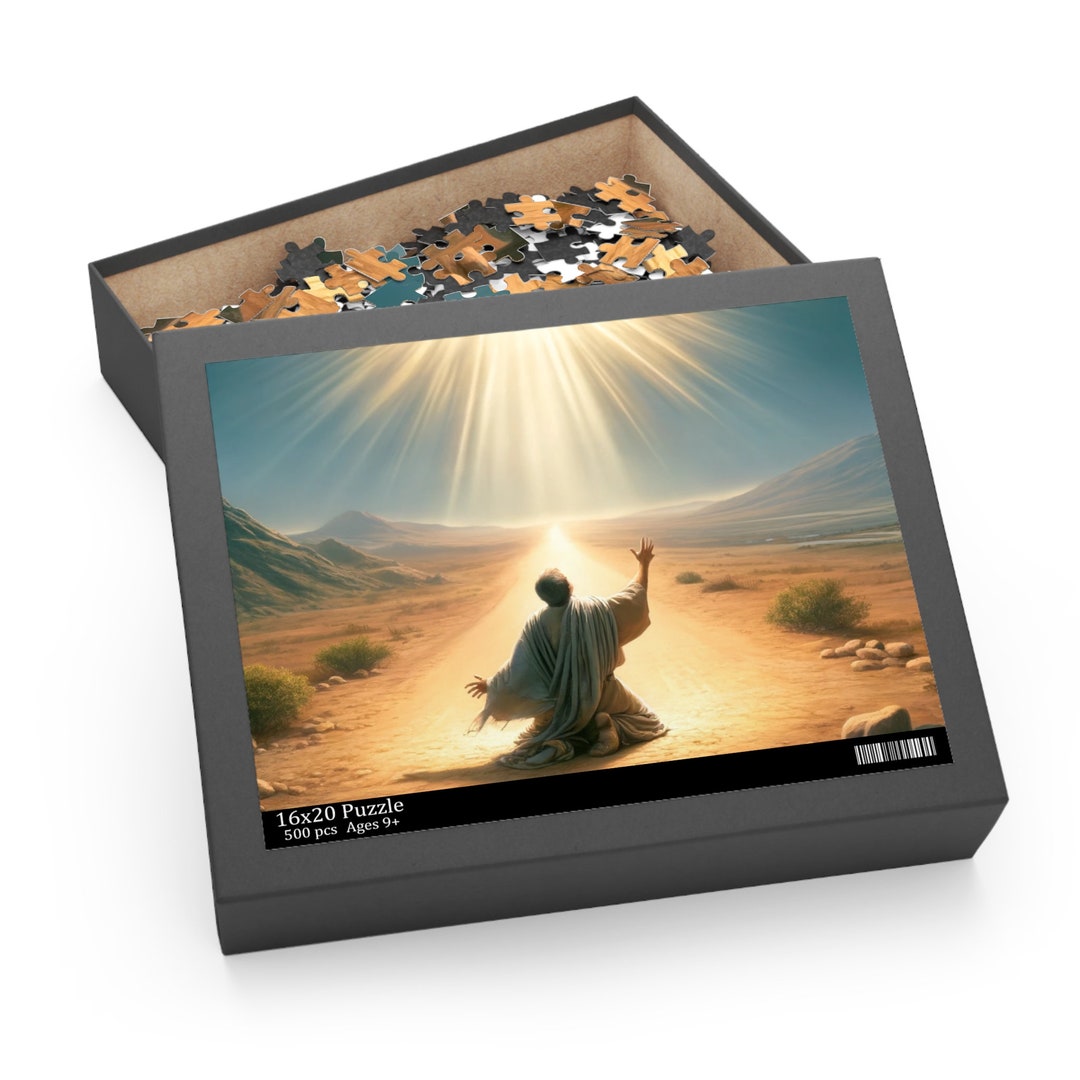 Divine Revelation: the Conversion of Saul Jigsaw Puzzle 120, 252, 500 ...