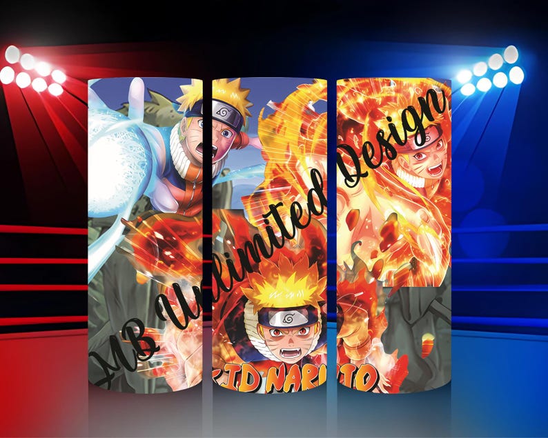 Kid Naruto Skinny Tumbler 20oz Wrap Sublimation Design - Etsy