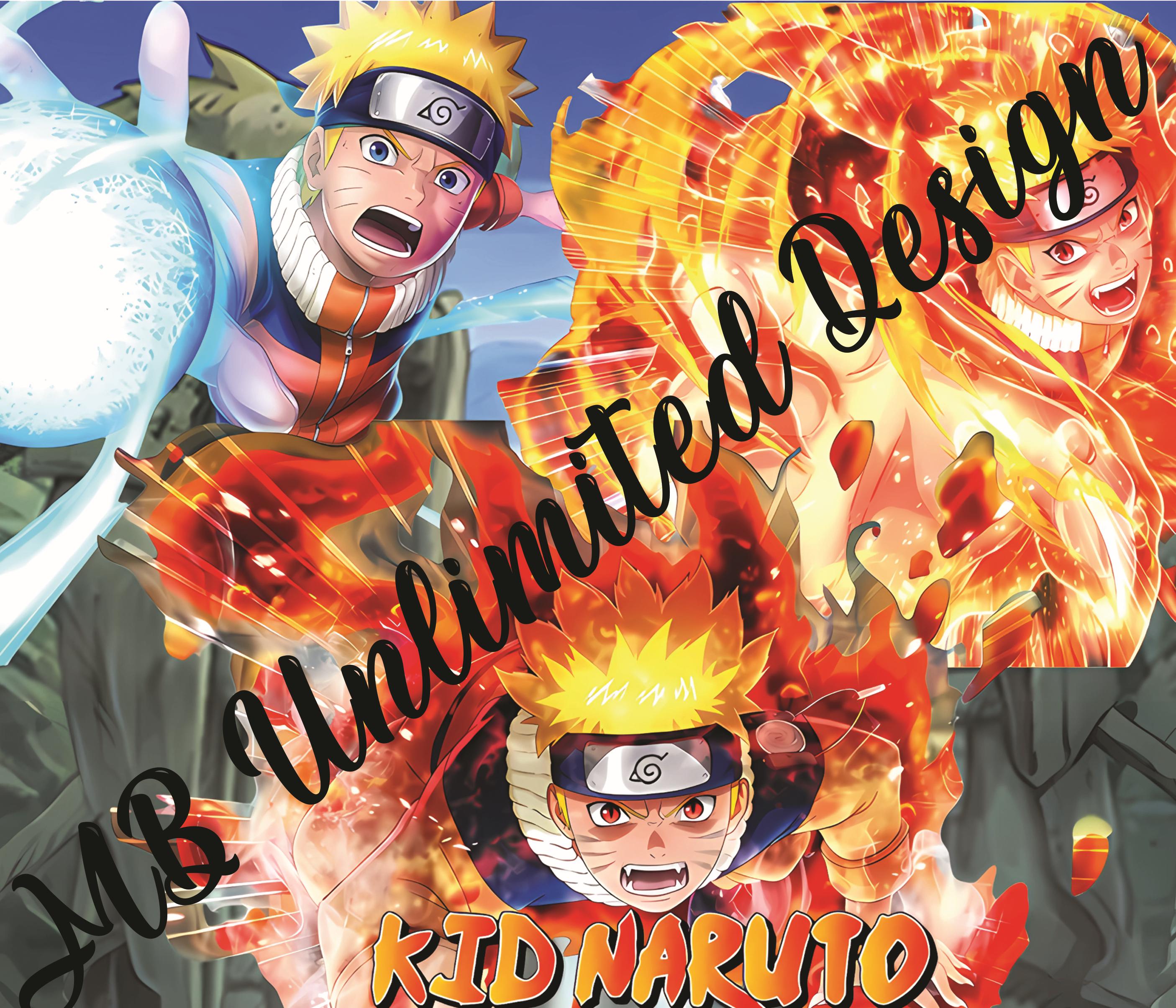 Kid Naruto Skinny Tumbler 20oz Wrap Sublimation Design - Etsy