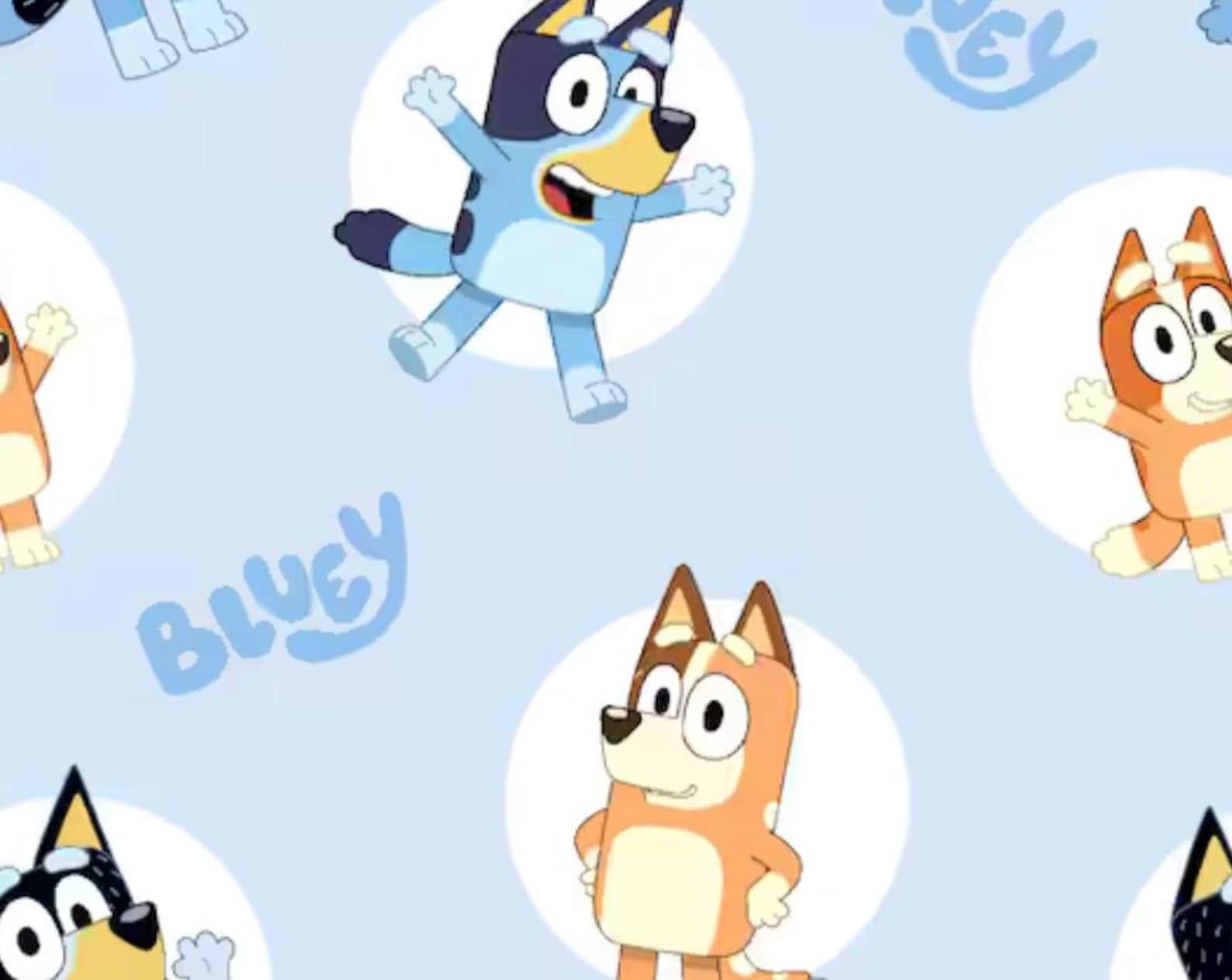 Bluey Fabric Collection - Etsy