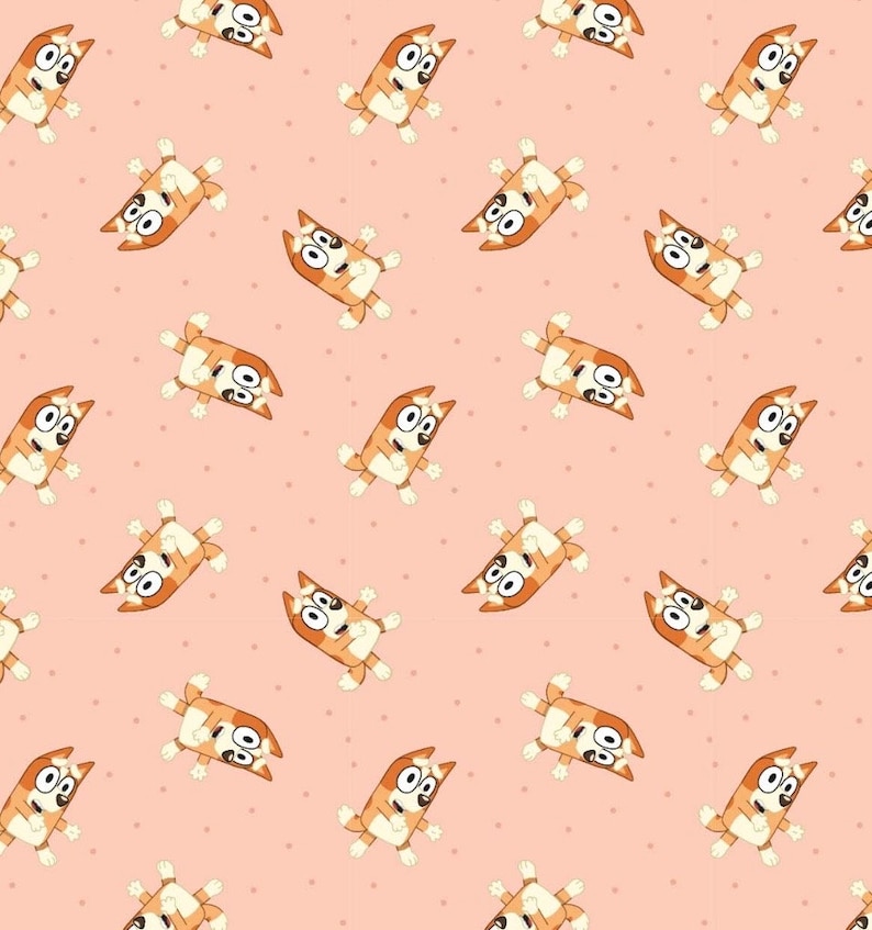 Bluey Fabric Collection - Etsy