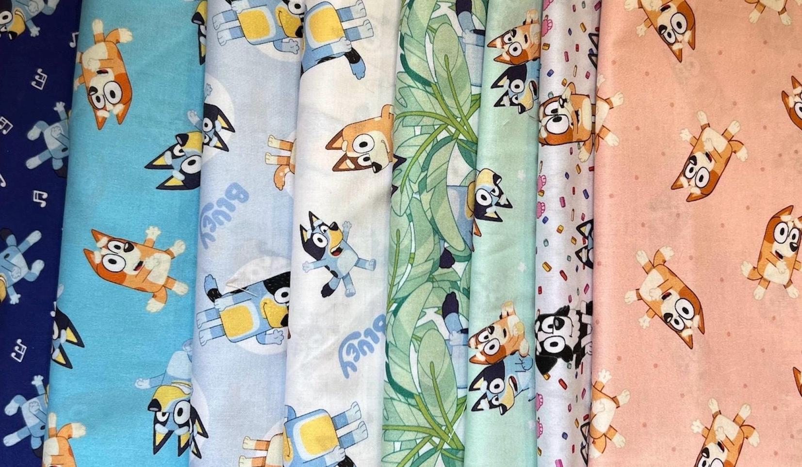 Bluey Fabric Collection - Etsy