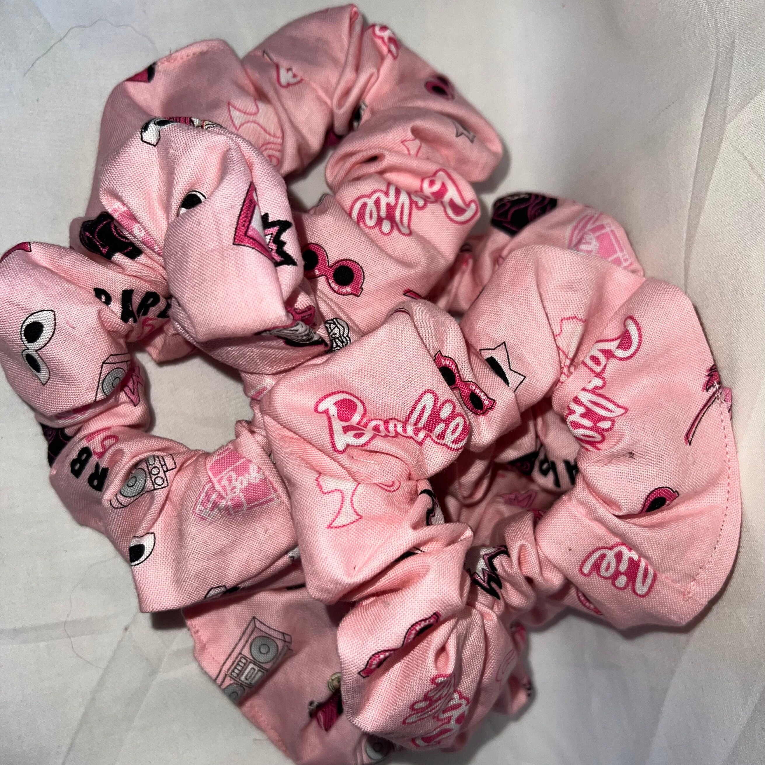 Bluey, Stitch or Barbie Scrunchies - Etsy