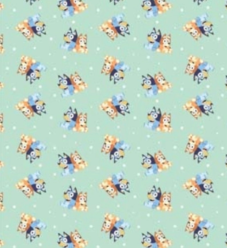 Bluey Fabric Collection - Etsy