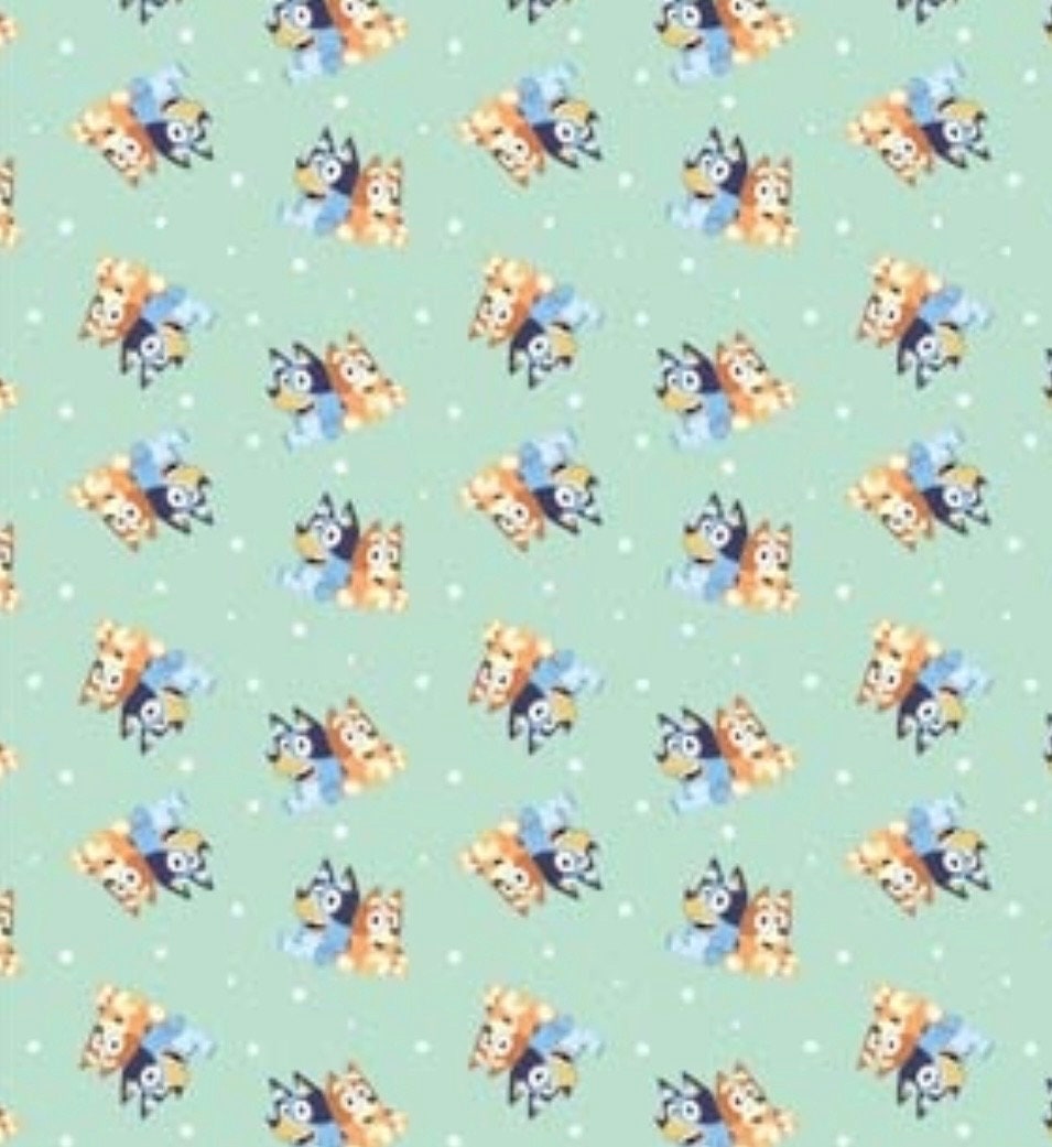 Bluey Fabric Collection - Etsy