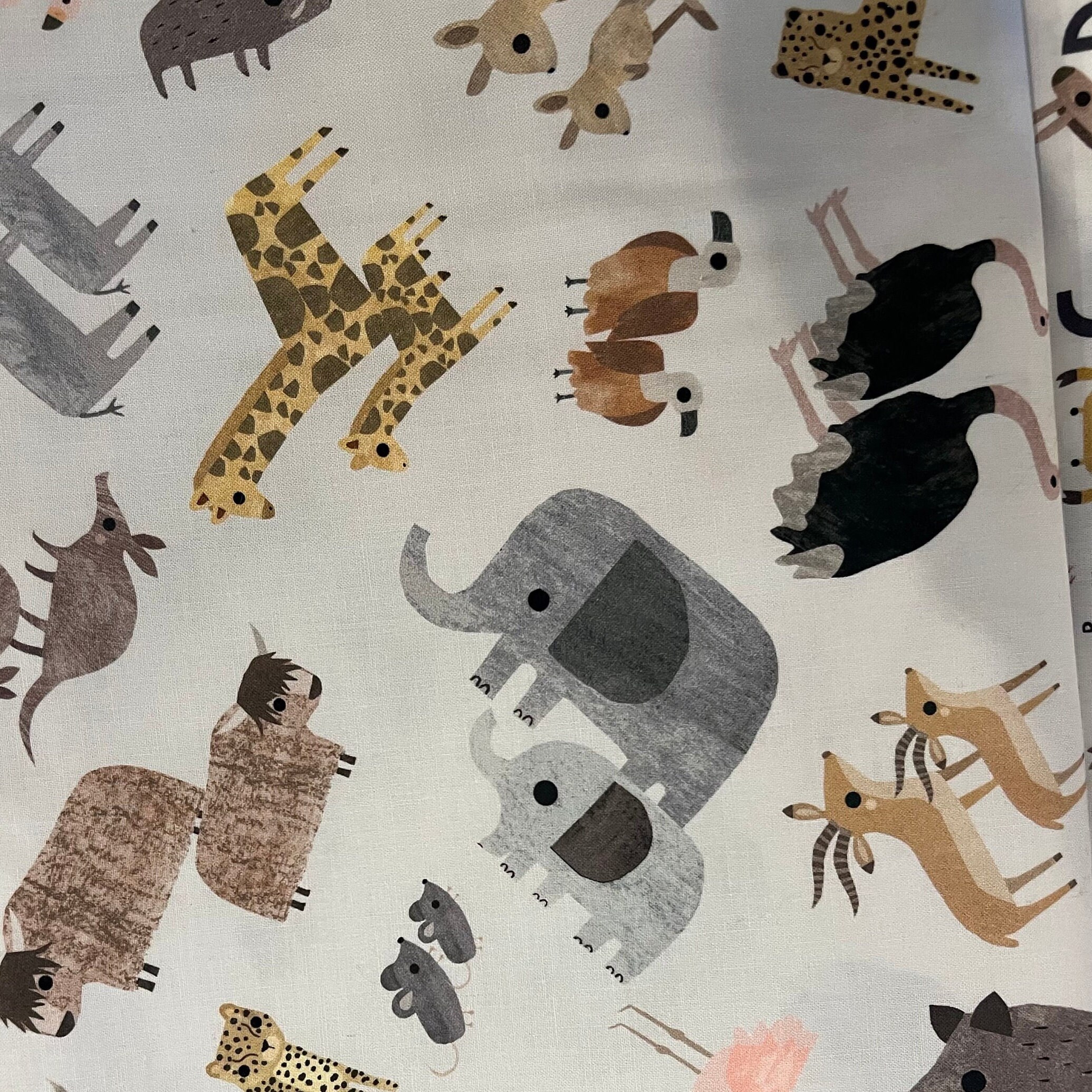 Dear Stella Noah’s Ark Quilting Fabric - Etsy