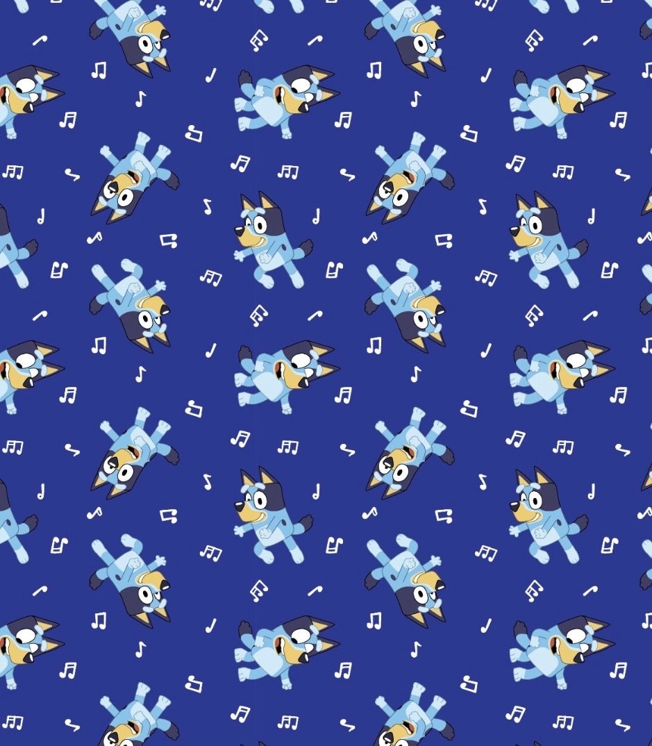 Bluey Fabric Collection - Etsy