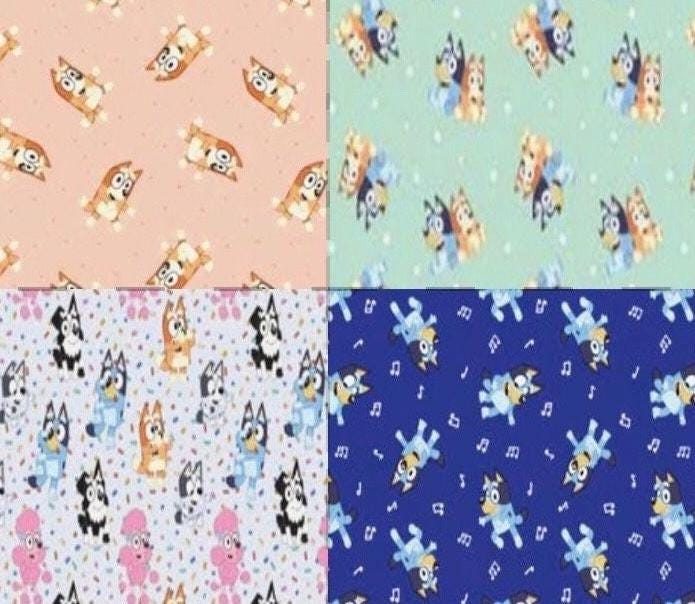 Bluey Fabric Collection - Etsy