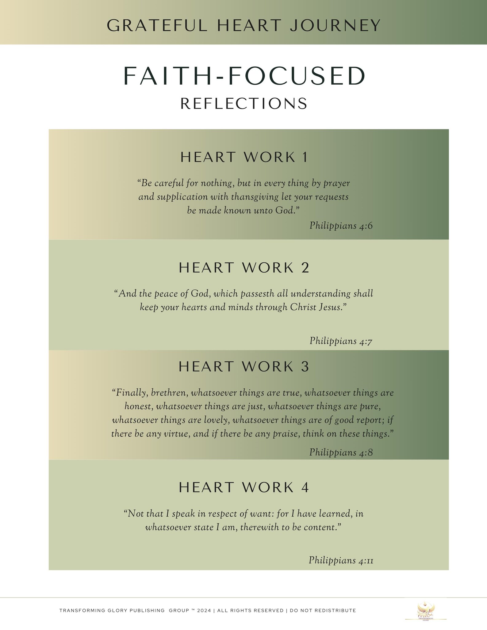Grateful Heart Journey Journal, Faith-based Prompt Prayer Journal ...