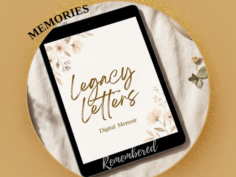 Living Memoir Kit for Child – Letters to You, Recipe & Life Lessons ...