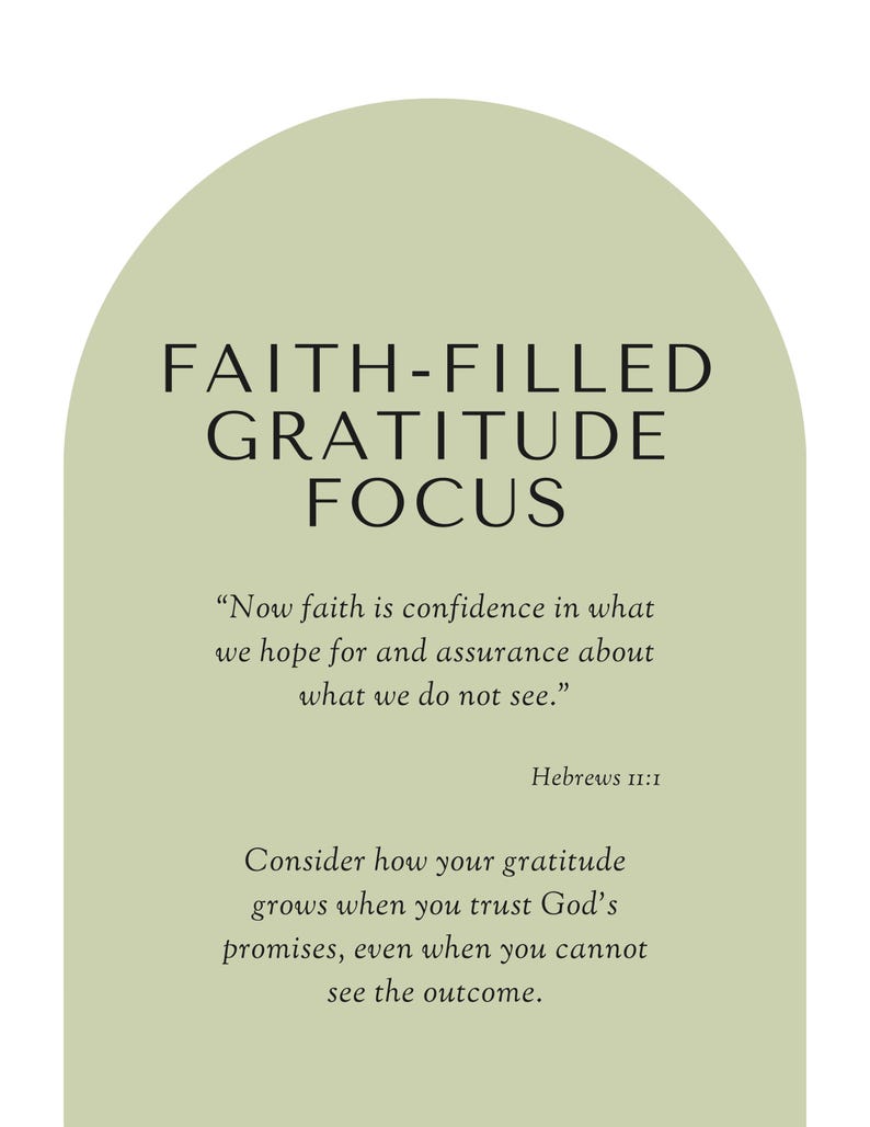 Grateful Heart Journey Journal, Faith-based Prompt Prayer Journal ...